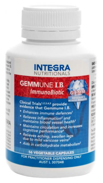 Gemmune I.B. - ImmunoBiotic 56c- Integra Nutritionals – New Zealand ...
