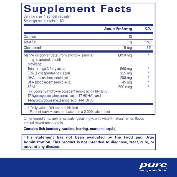 Pro-Resolve Omega - Pure Encapsulations – New Zealand Strength Institute